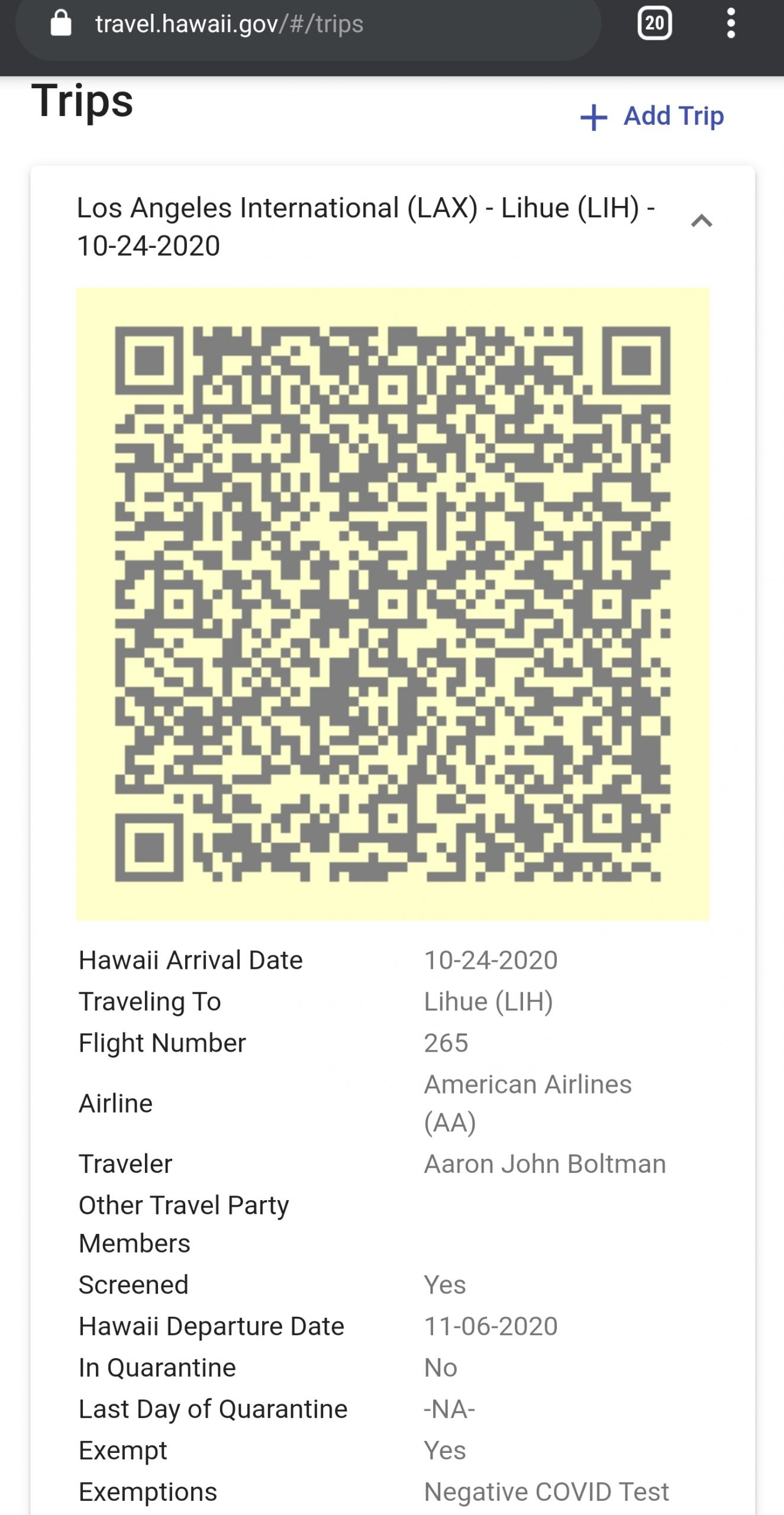 2020 Hawaii Trip [Day 2 - Los Angeles to Lihue (Kaua`i), Hawaii] ⋆ ...